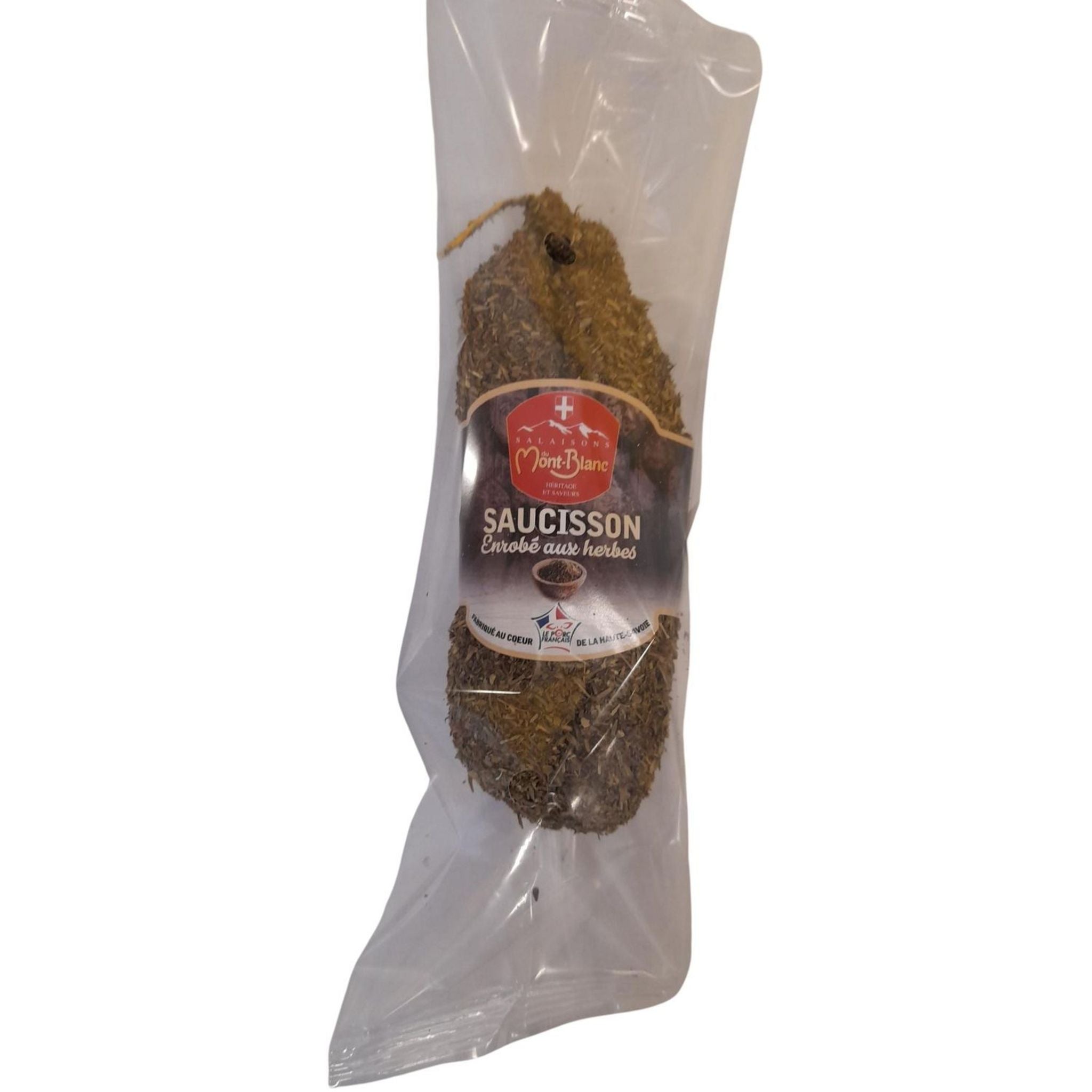 Saucisson sec coated with herbs, Salaisons du Mont Blanc, 200g – Le ...