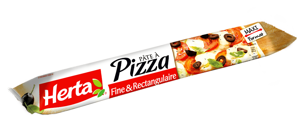Rectangular pizza dough roll, Herta, 385g – Le Vacherin Deli