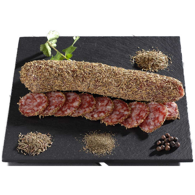 French traditional sausage - Herbes Saucisson (Pork & Rosemary) - 200g ...